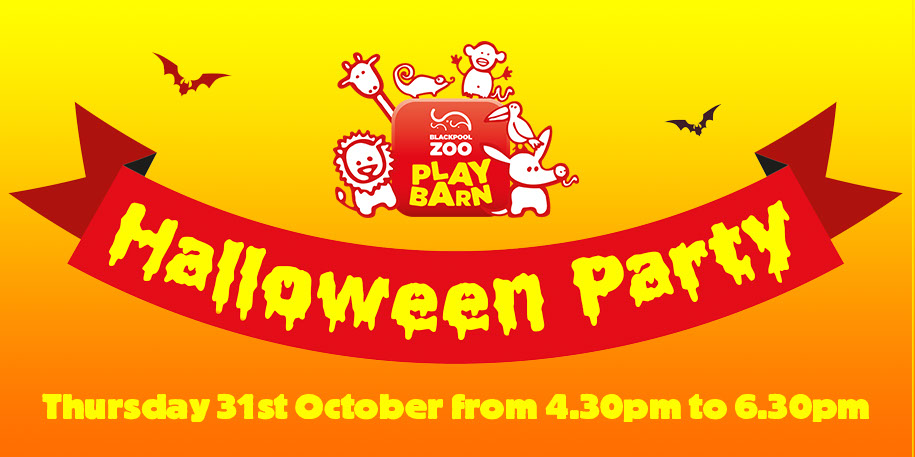 Join us in the Playbarn this Halloween! | Blackpool Zoo